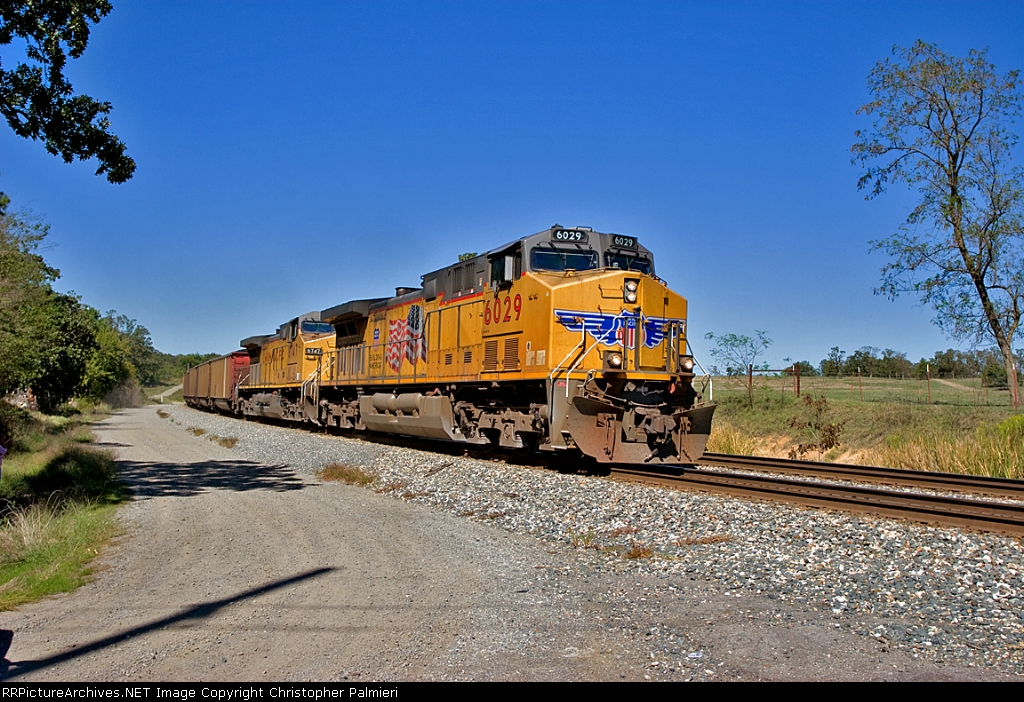 UP 6029 leads KCS 2C-KCWE-29